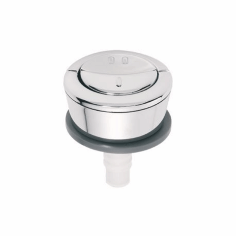 Wirquin Chrome Plated Dual Top Flush Button - Omega Store