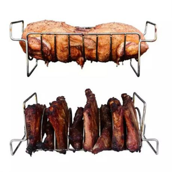 LK's - Rib and Roast/ Dual Purpose Braai Rack - Omega Store