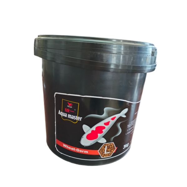 Koi Food - Aqua Master Wheat Germ Pond Pellets - 3KG - Omega Store